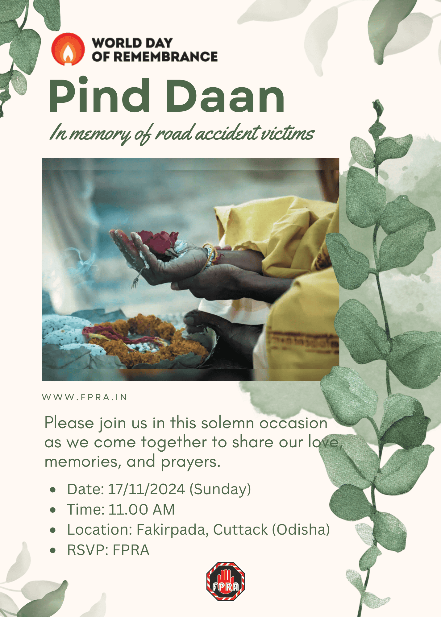Pind Daan, India - World Day of Remembrance