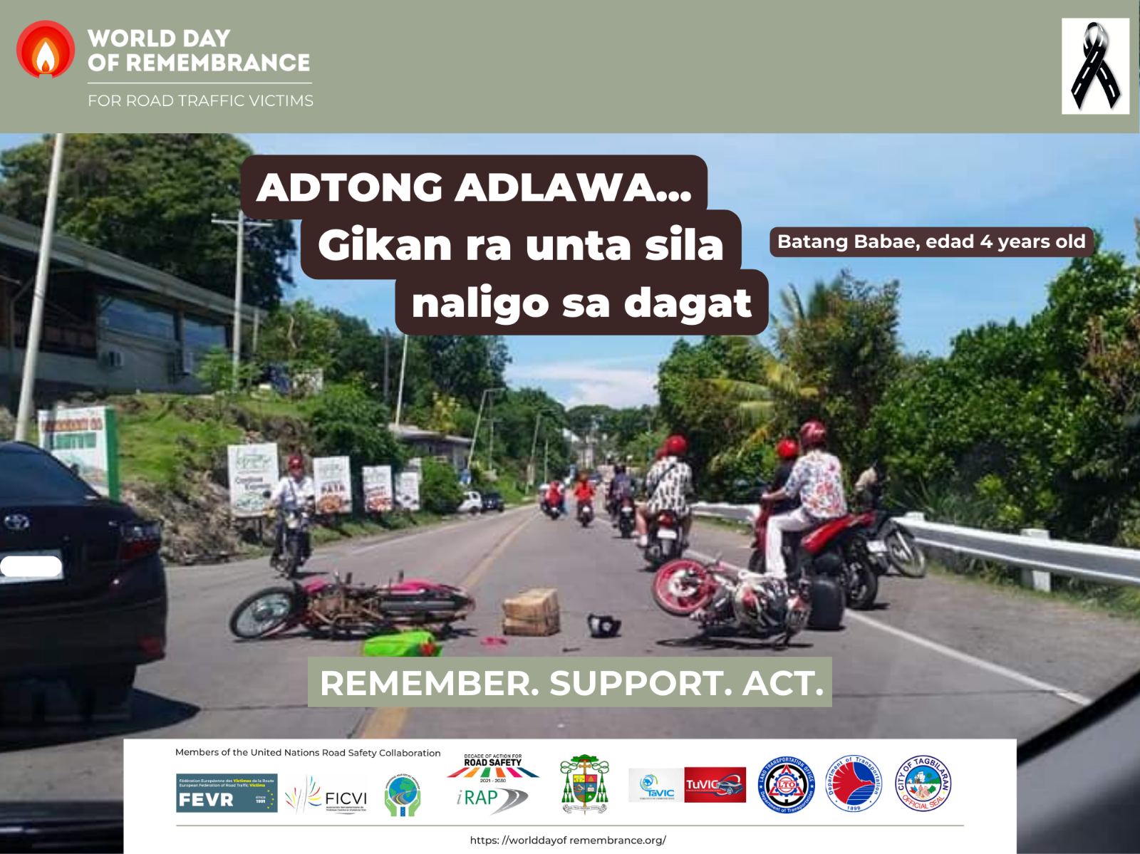 Bohol WDoR 2024 Memorial Mass, Philippines - World Day of Remembrance