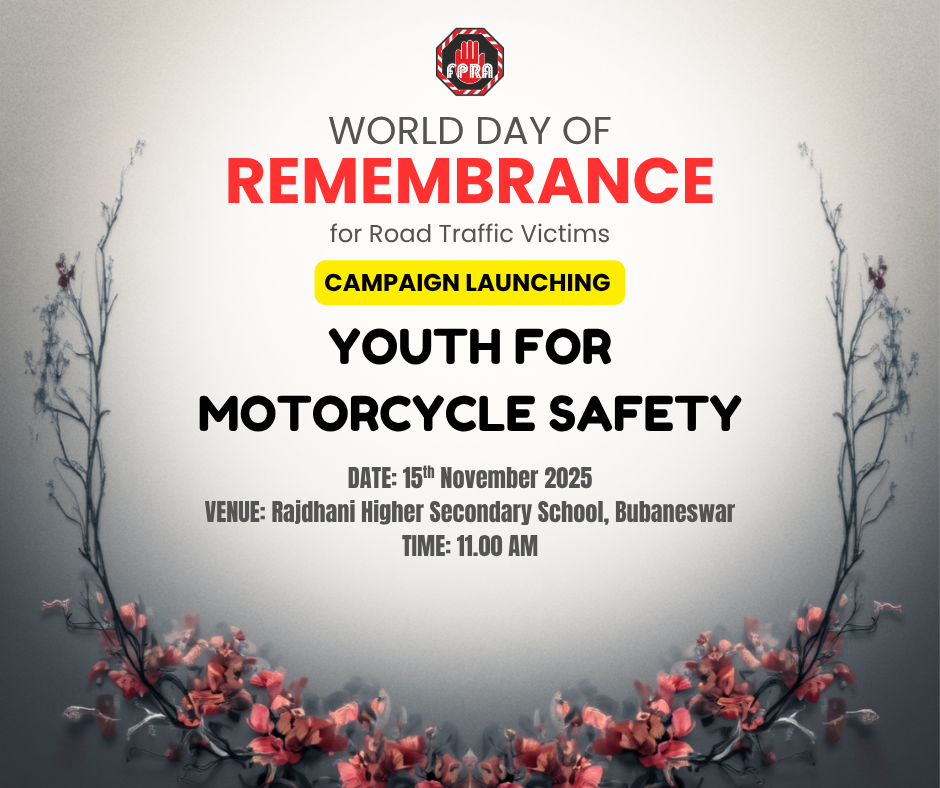 Launching of Youth for Motorcycle Safety Campaign, India - World Day of ...